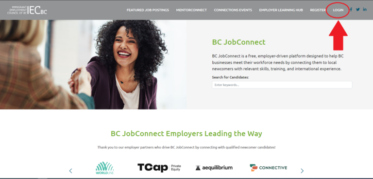 How to: Complete your BC JobConnect Candidate Profile - IEC-BC BC Job ...