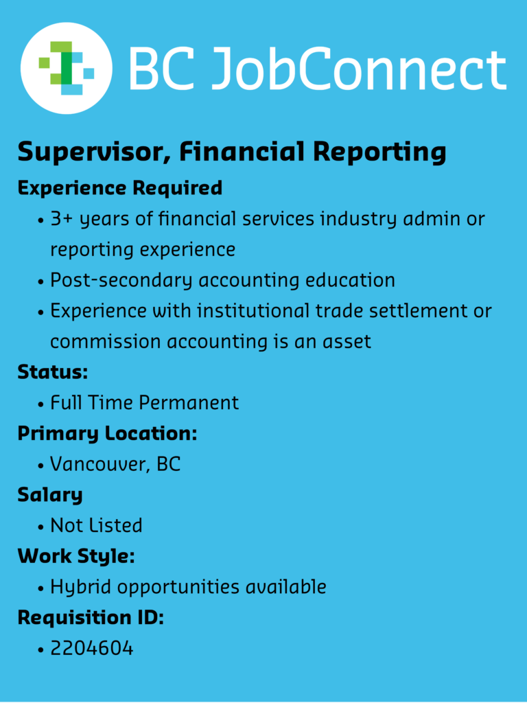 Featured Job Postings - IEC-BC BC Job Connect