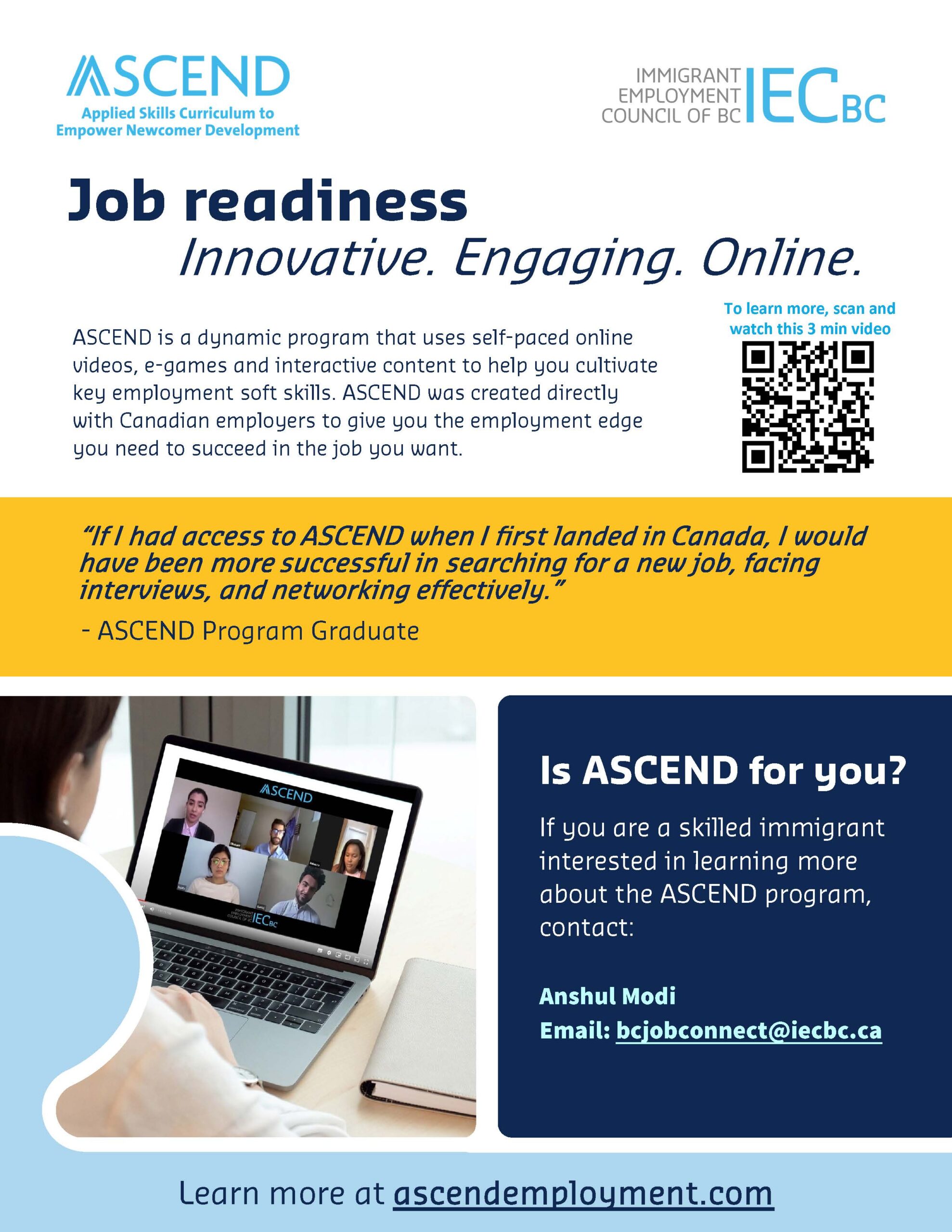 ASCEND - IEC-BC BC Job Connect
